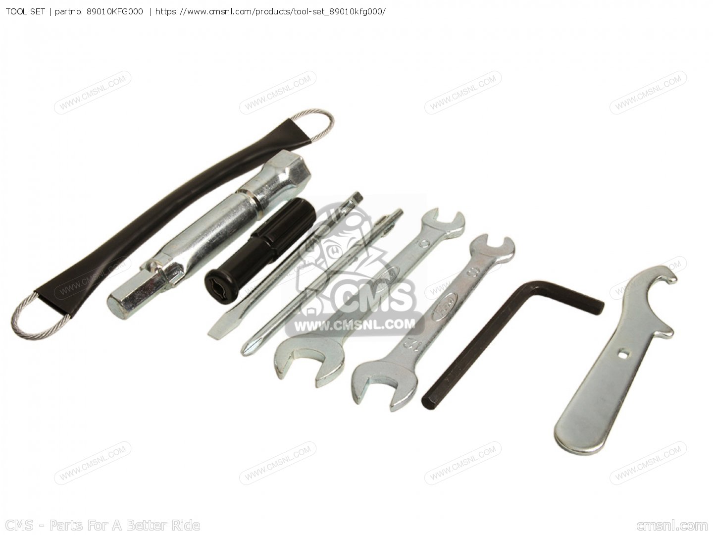 89010KFG000: Tool Set Honda - buy the 89010-KFG-000 at CMSNL