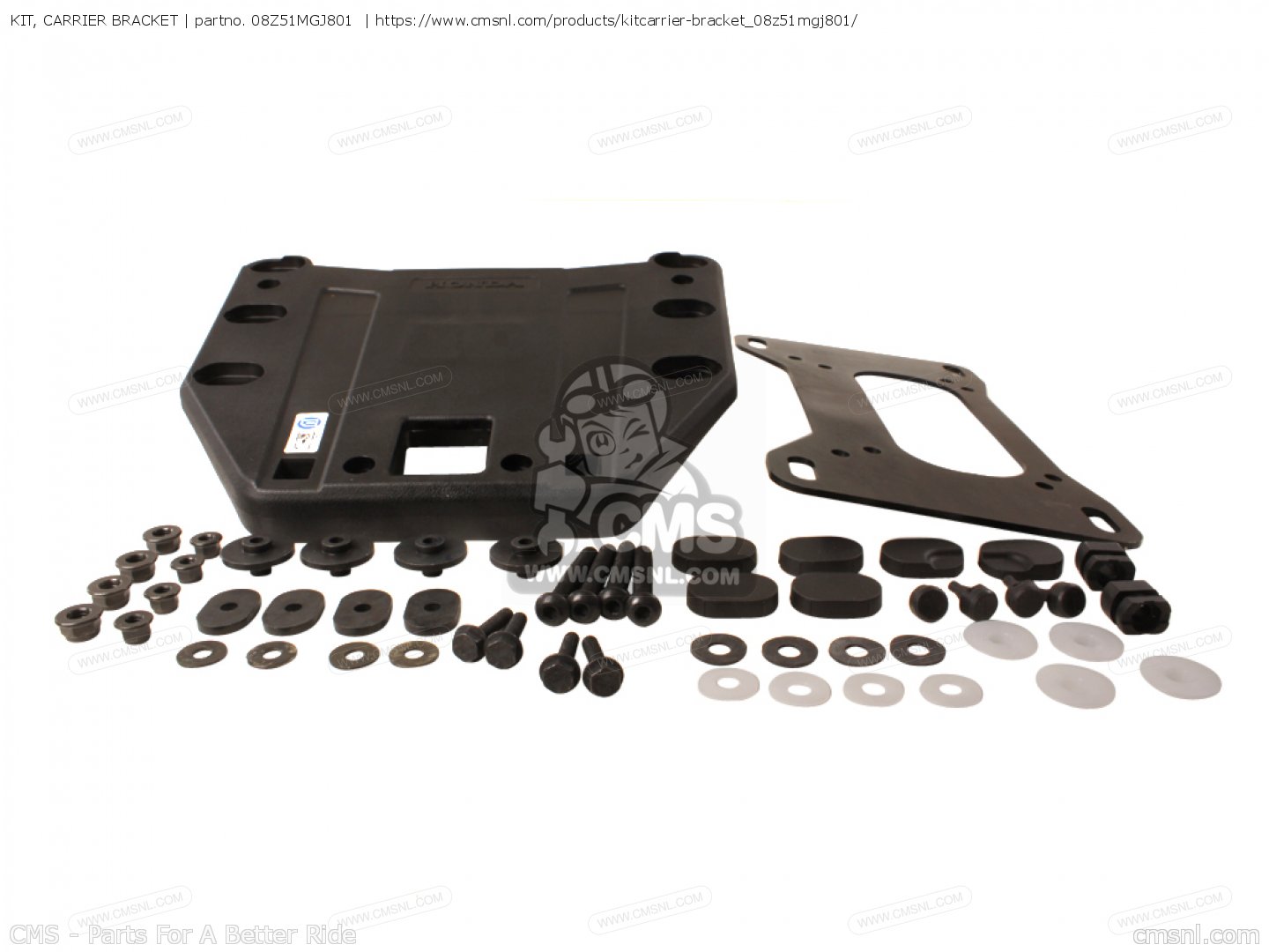 08Z51MGJ801: TOP BOX BRACKET Honda - buy the 08Z51-MGJ-801 at CMSNL