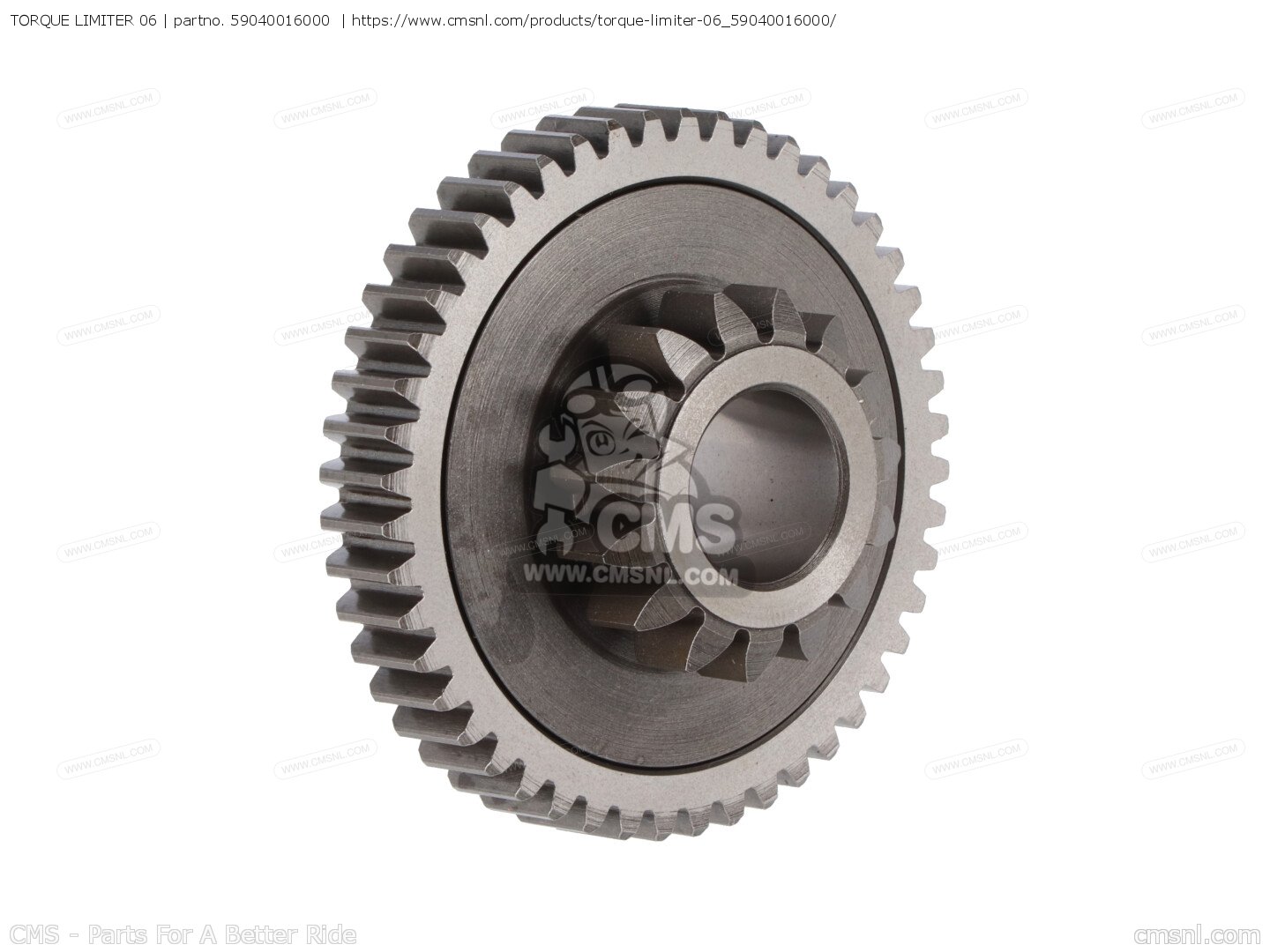 59040016000: TORQUE LIMITER 06 KTM - buy the 59040016000 at CMSNL