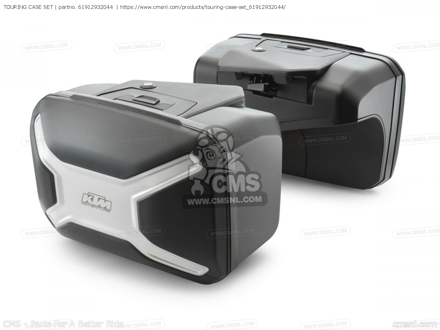 61912932044: Touring Case Set 1290 Super Adventure Ktm - buy the ...