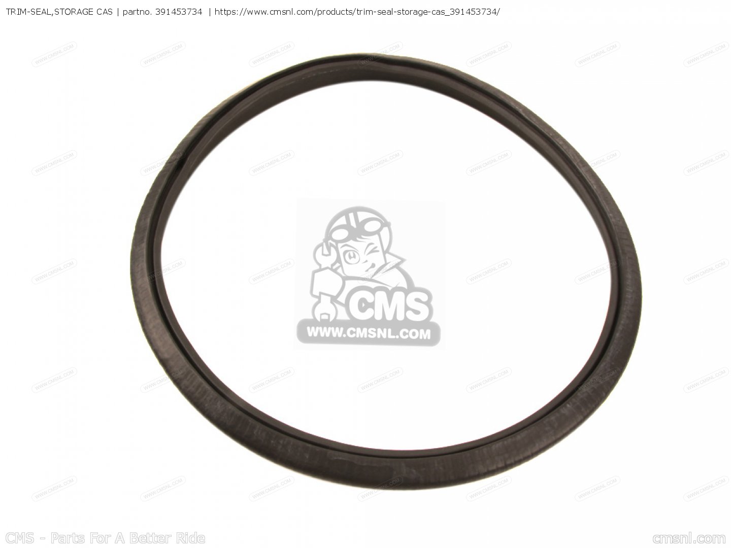 391453734: Trim-seal,storage Cas Kawasaki - buy the 39145-3734 at CMSNL