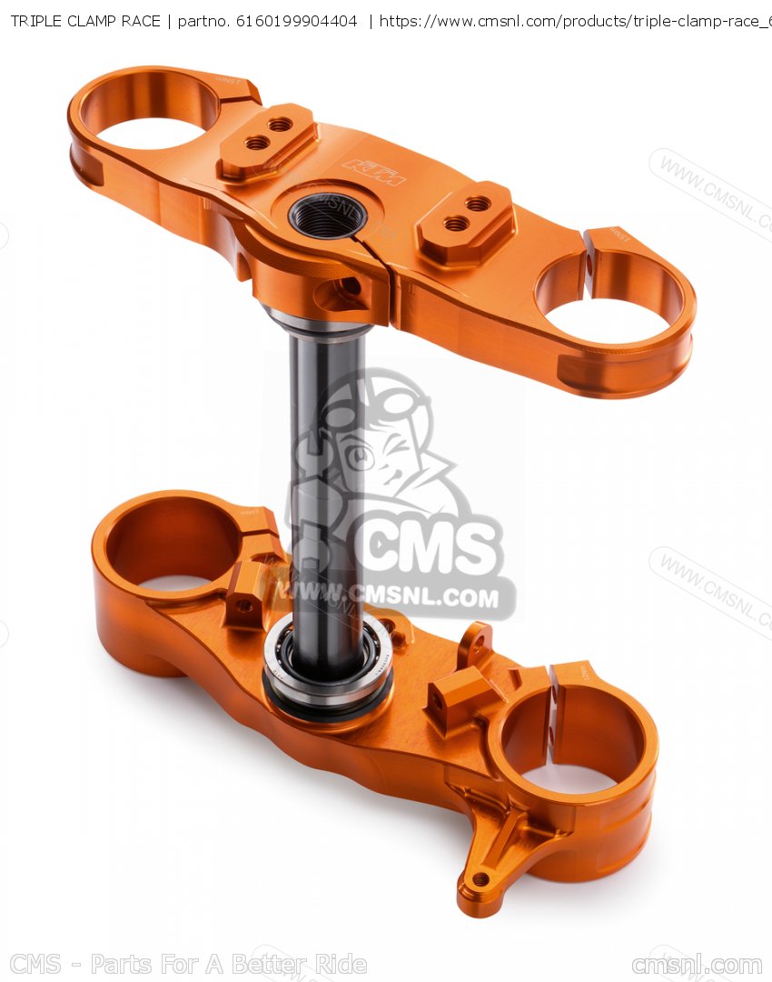6160199904404: TRIPLE CLAMP RACE KTM - buy the 6160199904404 at CMSNL