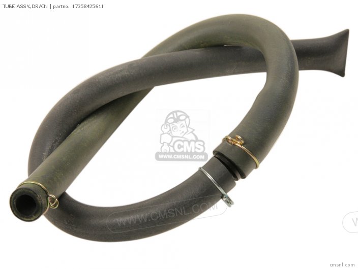 17358425611: Tube Assy.,drain Honda - buy the 17358-425-611 at CMSNL