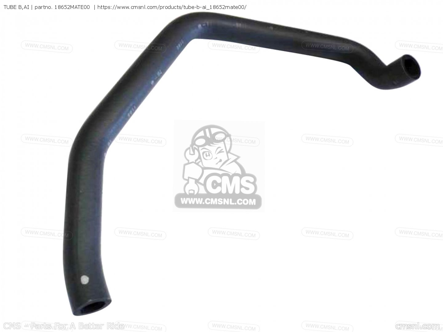 18652MATE00: TUBE B,AI Honda - buy the 18652-MAT-E00 at CMSNL