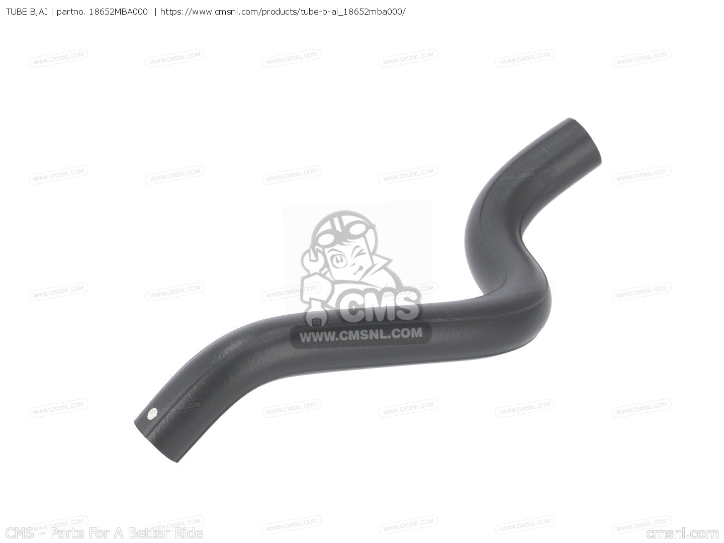 18652MBA000: TUBE B,AI Honda - buy the 18652-MBA-000 at CMSNL