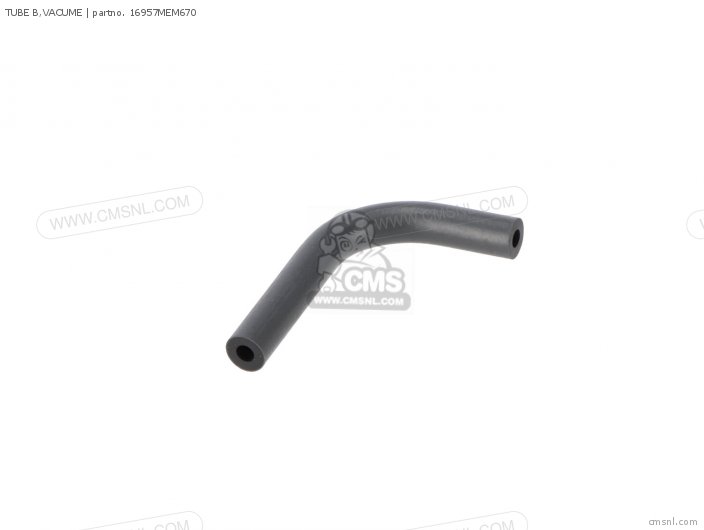 16957MEM670: TUBE B,VACUME Honda - buy the 16957-MEM-670 at CMSNL