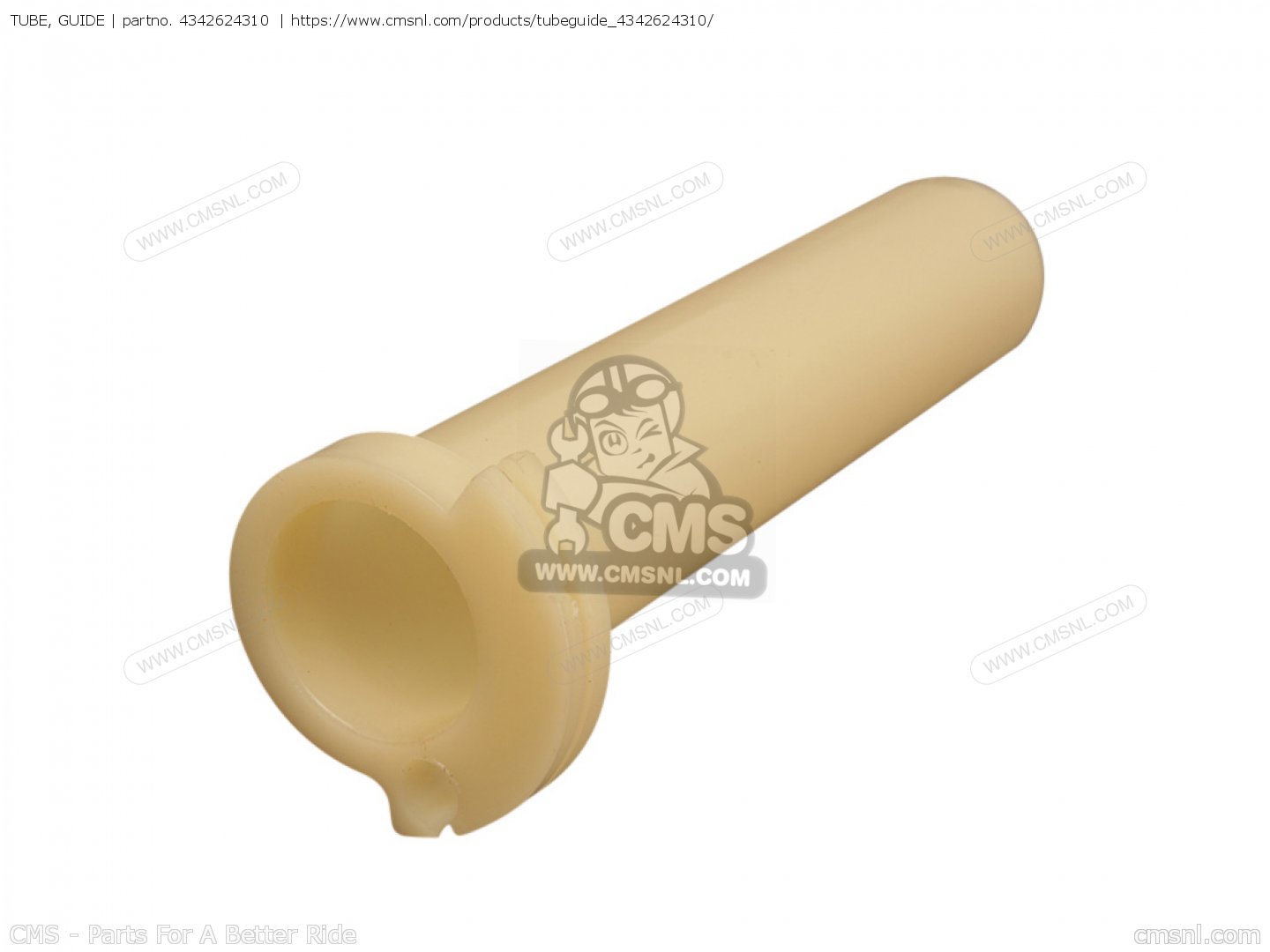4342624310: TUBE, GUIDE Yamaha - buy the 434-26243-10-00 at CMSNL