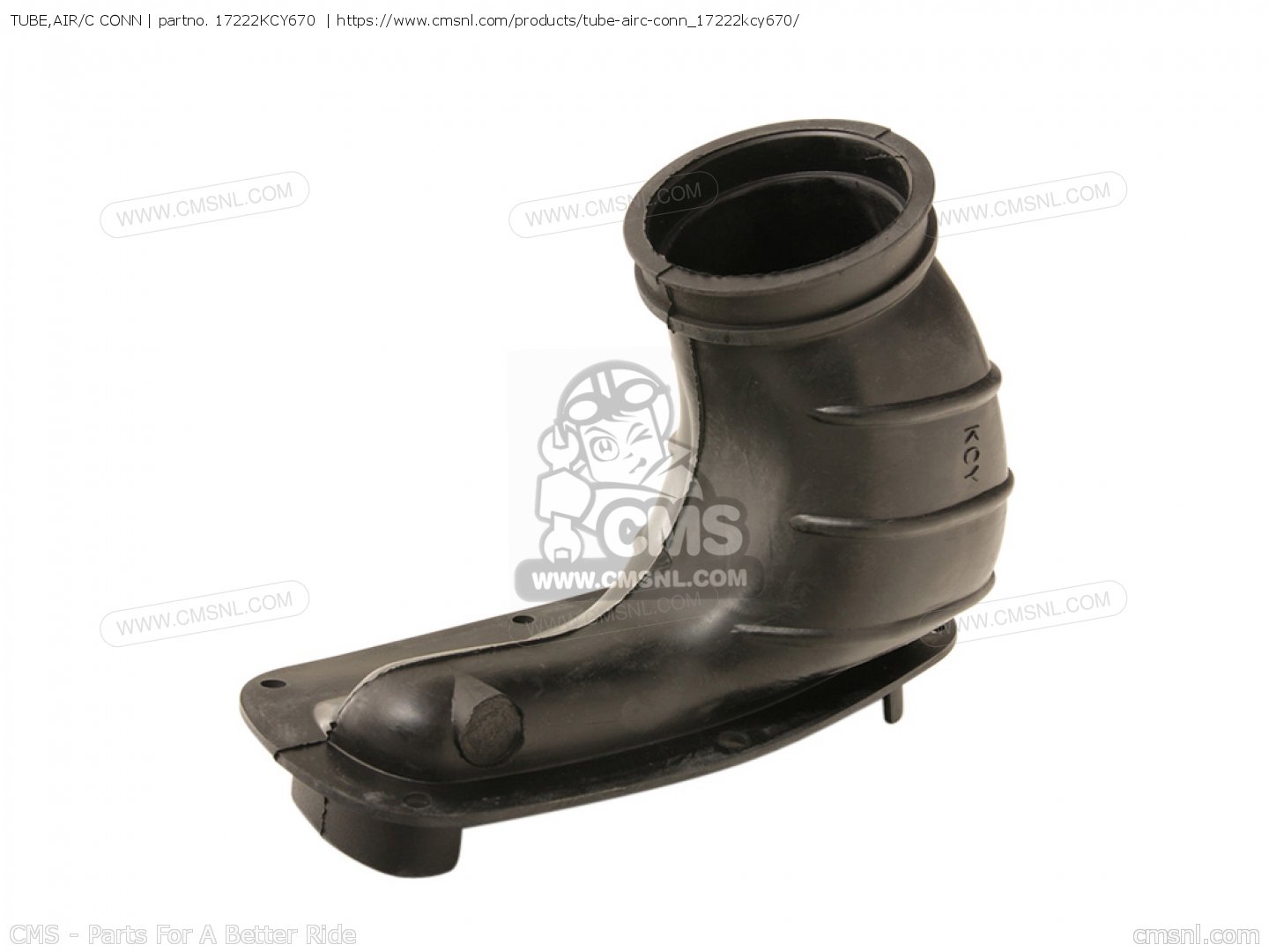 17222KCY670: TUBE,AIR/C CONN Honda - buy the 17222-KCY-670 at CMSNL