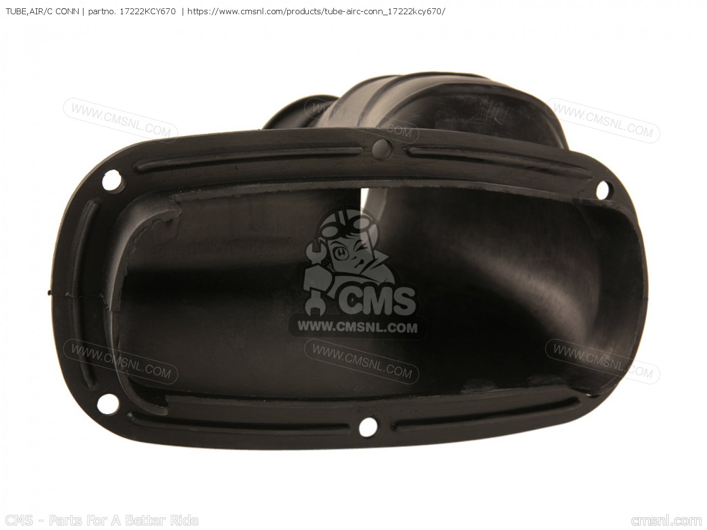 17222KCY670: TUBE,AIR/C CONN Honda - buy the 17222-KCY-670 at CMSNL