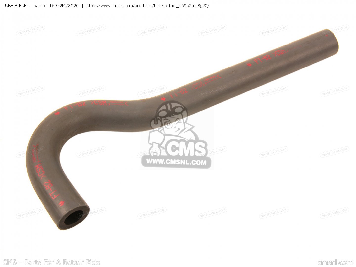 TUBE,B FUEL for VT600CD SHADOW VLX DELUXE 2000 (Y) USA CALIFORNIA ...