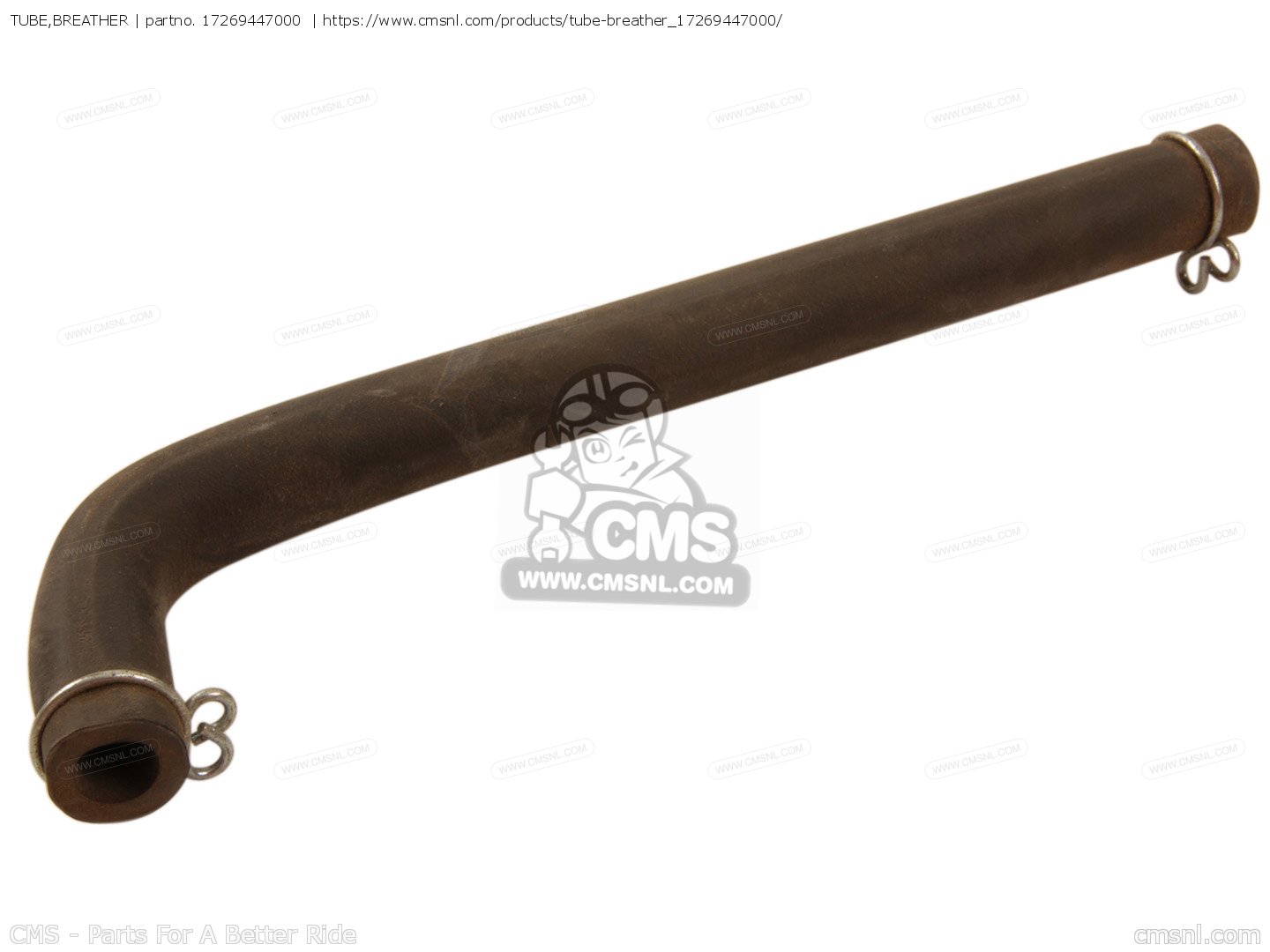 17269447000: TUBE,BREATHER Honda - buy the 17269-447-000 at CMSNL