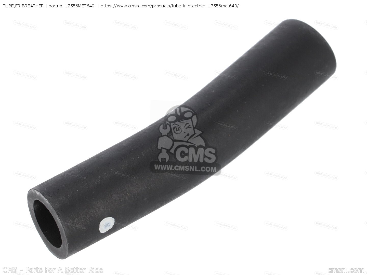 17556MET640: Tube,fr Breather Honda - buy the 17556-MET-640 at CMSNL