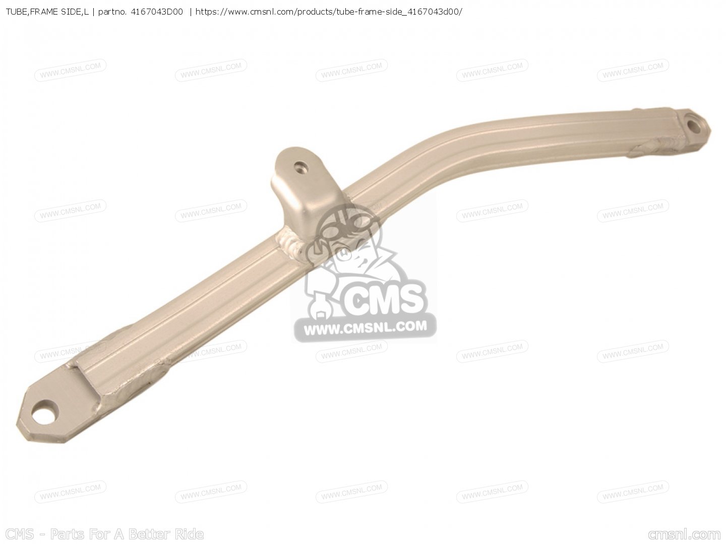 4167043D00: TUBE,FRAME SIDE,L Suzuki - buy the 41670-43D00 at CMSNL