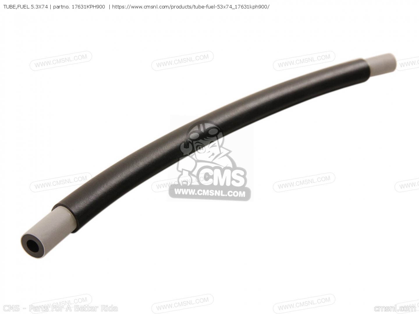 TUBE,FUEL 5.3X74 for ANF125T INNOVA 2005 (5) EUROPEAN DIRECT SALES ...