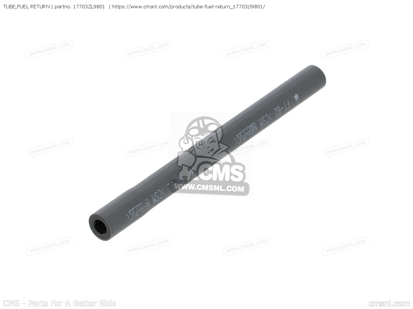 17703ZL9801: Tube,fuel Return Honda - buy the 17703-ZL9-801 at CMSNL