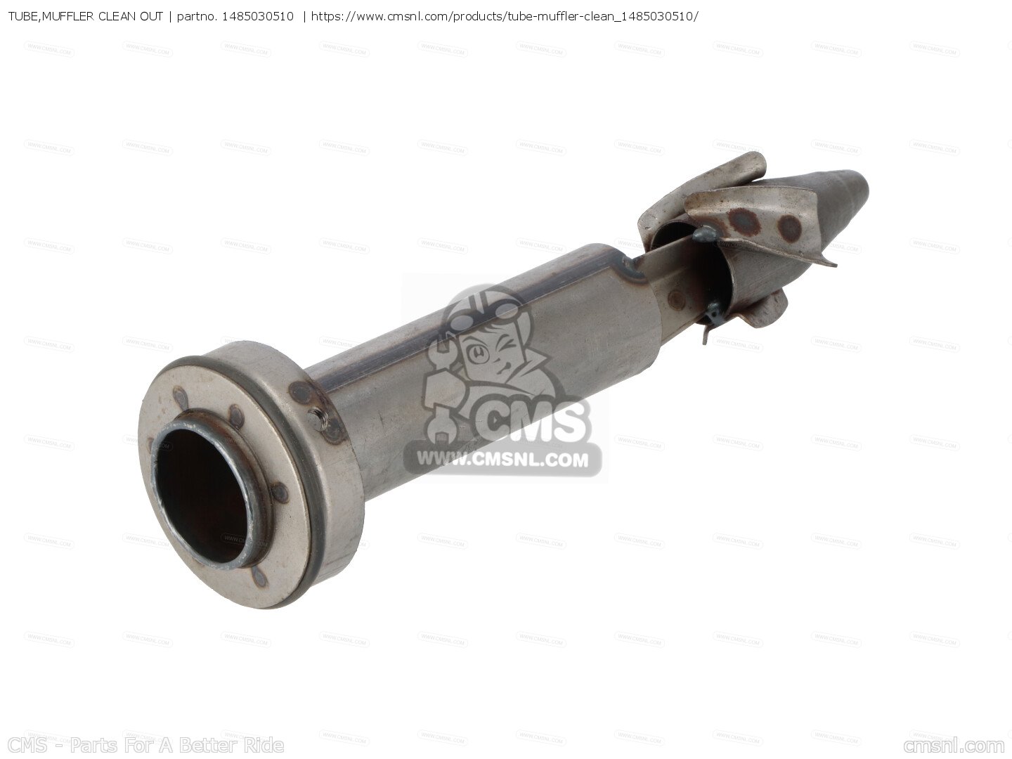 1485030510: TUBE,MUFFLER CLEAN OUT Suzuki - buy the 14850-30510 at CMSNL