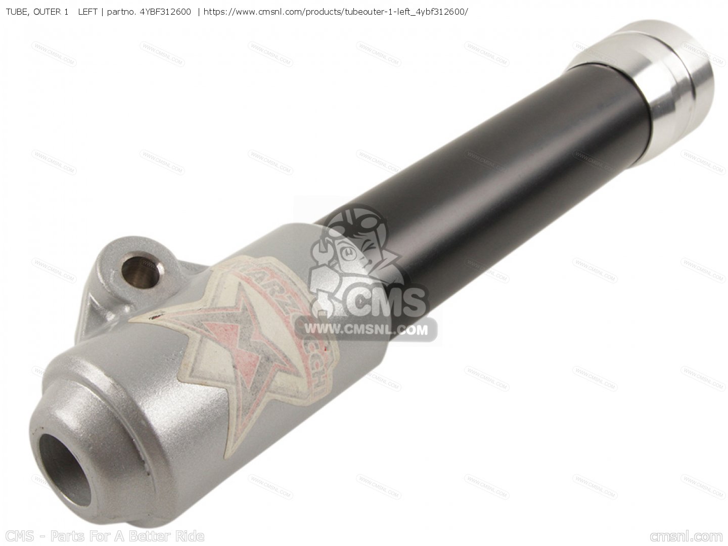 4YBF312600: Tube, Outer 1 Left Yamaha - buy the 4YB-F3126-00 at CMSNL