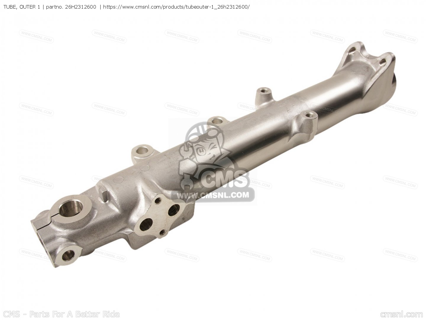 26H2312600: Tube, Outer 1 Yamaha - buy the 26H-23126-00 at CMSNL