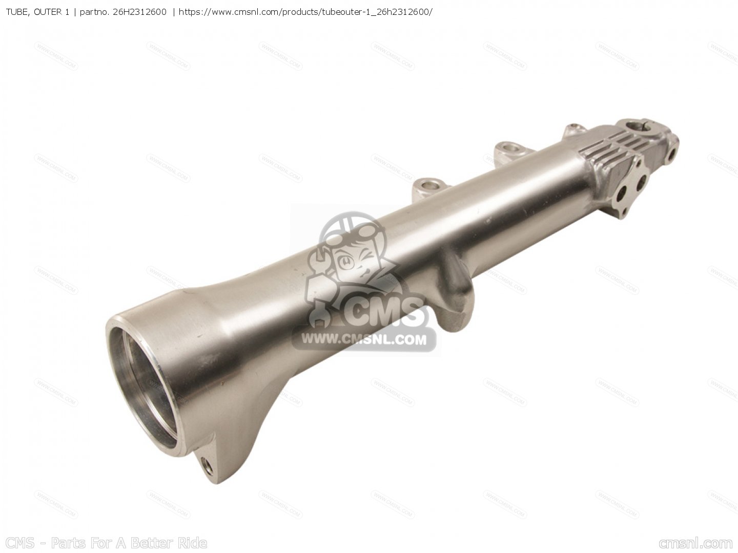 26H2312600: Tube, Outer 1 Yamaha - buy the 26H-23126-00 at CMSNL