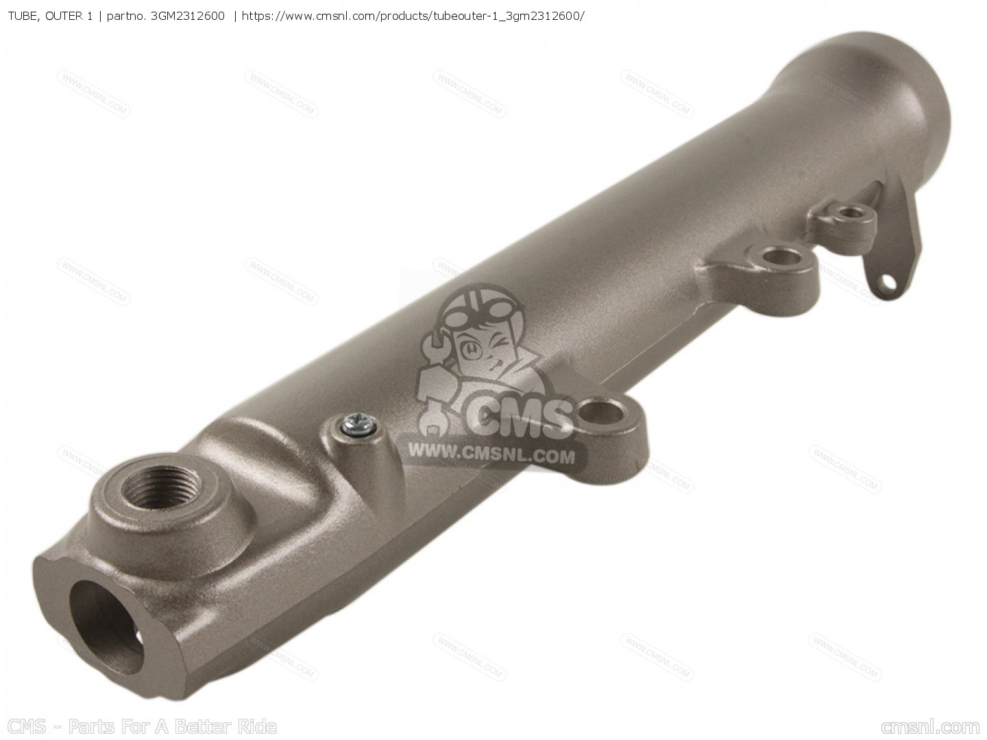 3GM2312600: Tube, Outer 1 Yamaha - buy the 3GM-23126-00 at CMSNL