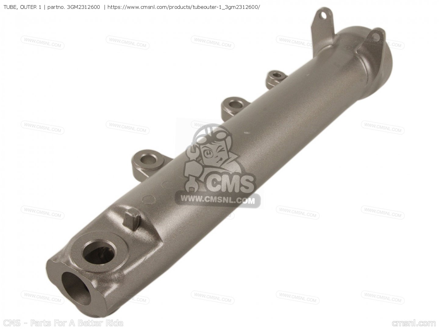 3GM2312600: Tube, Outer 1 Yamaha - buy the 3GM-23126-00 at CMSNL