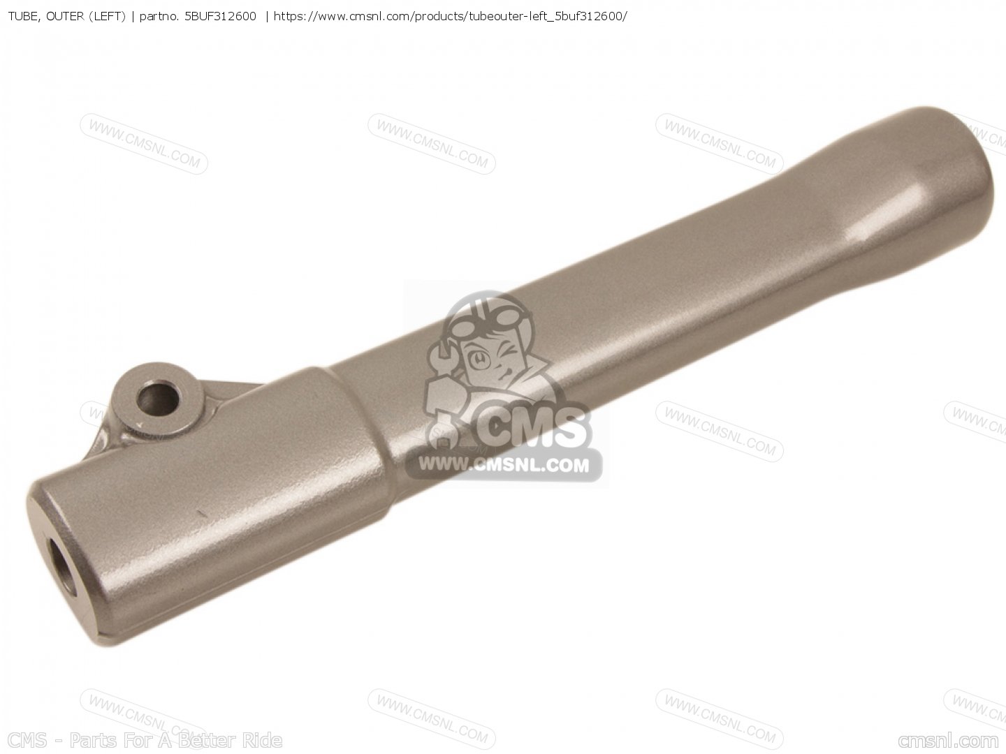 5BUF312600: Tube, Outer (left) Yamaha - buy the 5BU-F3126-00-00 at CMSNL