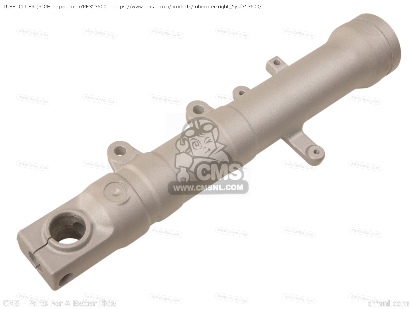 5YKF313600: Tube, Outer (right Yamaha - buy the 5YK-F3136-00 at CMSNL
