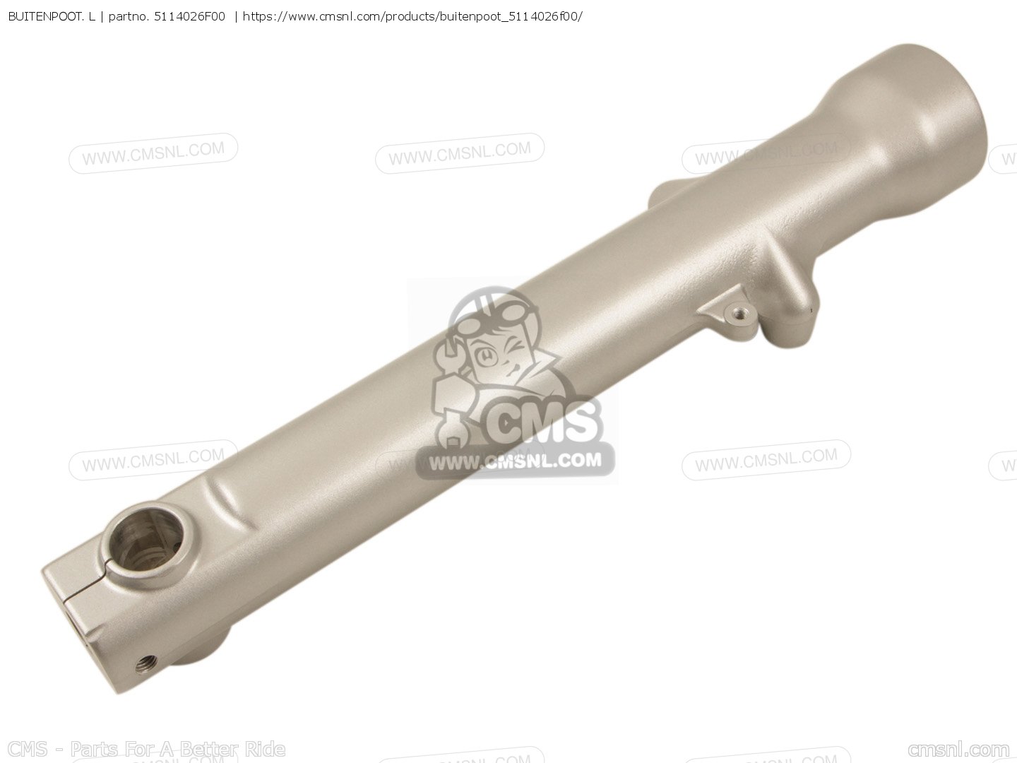 5114026F00: Tube,outer,l Suzuki - buy the 51140-26F00 at CMSNL