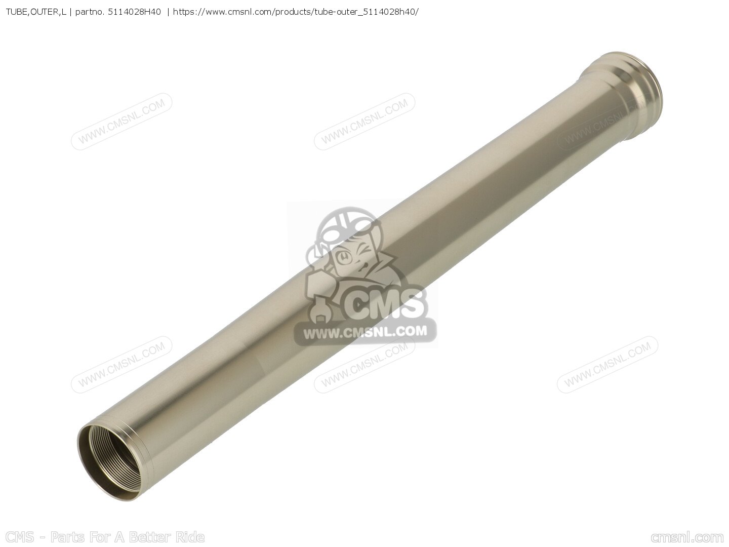 5114028H40: Tube,outer,l Suzuki - buy the 51140-28H40 at CMSNL