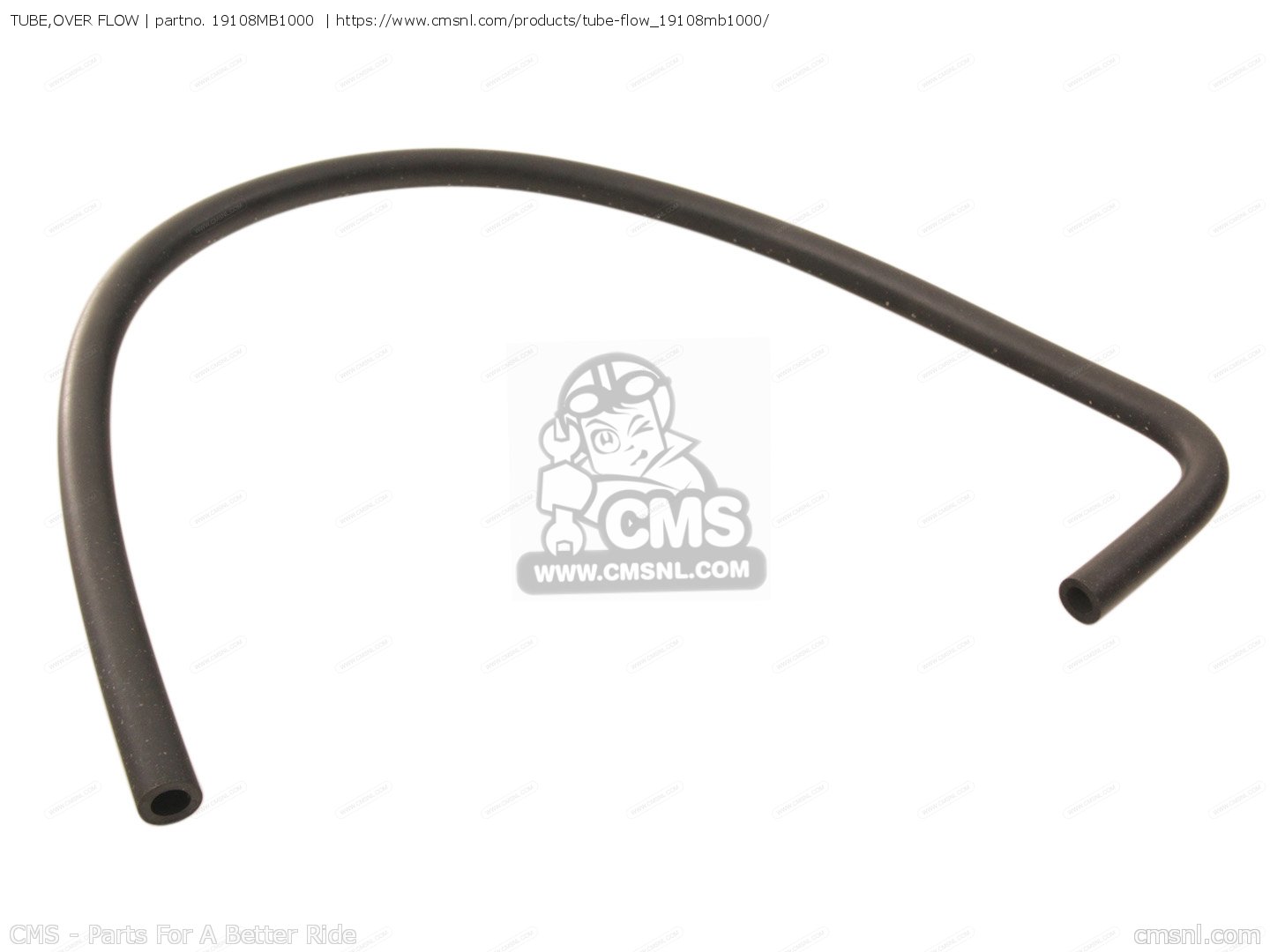 TUBE,OVER FLOW for Honda - order at CMSNL