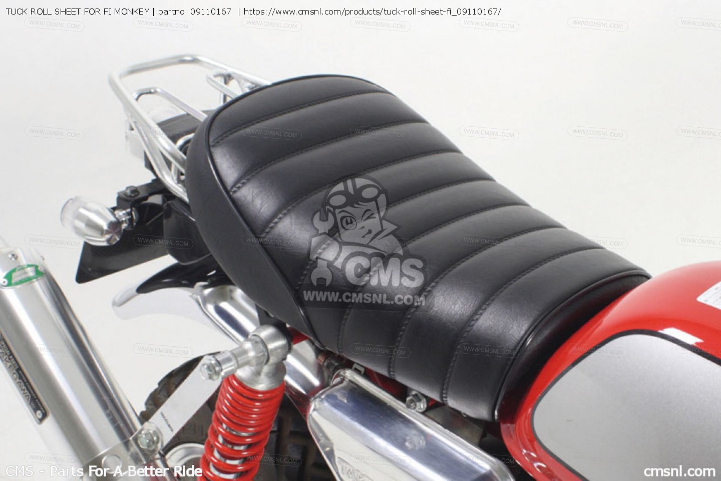 09110167: Tuck Roll Sheet For Fi Monkey Takegawa - buy the 09-11-0167 ...