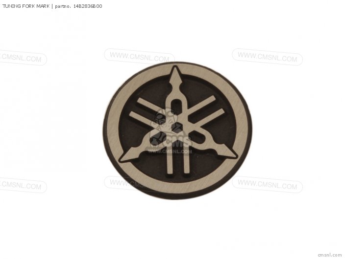 14B2836B00: Tuning Fork Mark Yamaha - buy the 14B-2836B-00-00 at CMSNL