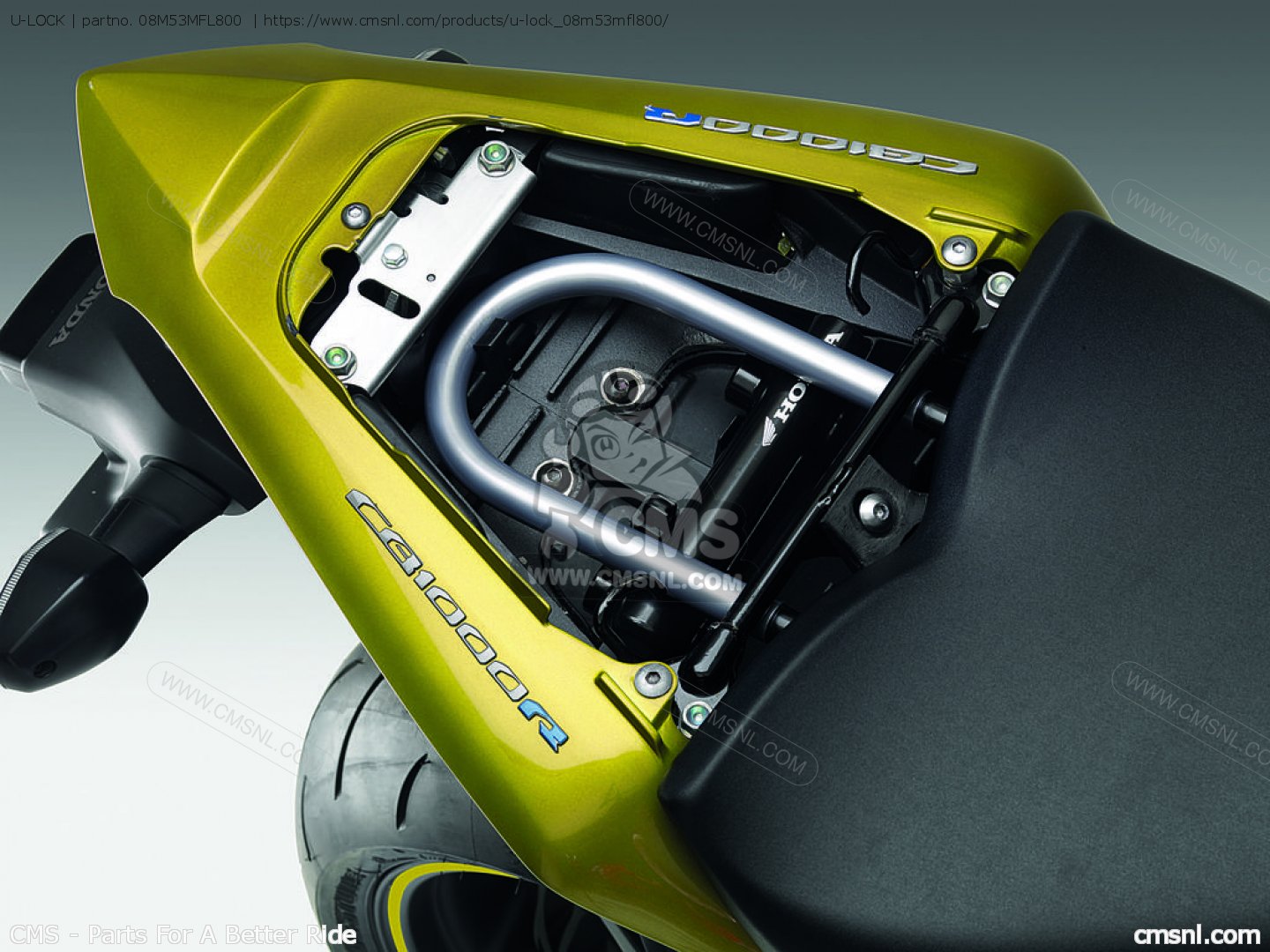 08M53MFL800: U-lock Honda - buy the 08M53-MFL-800 at CMSNL