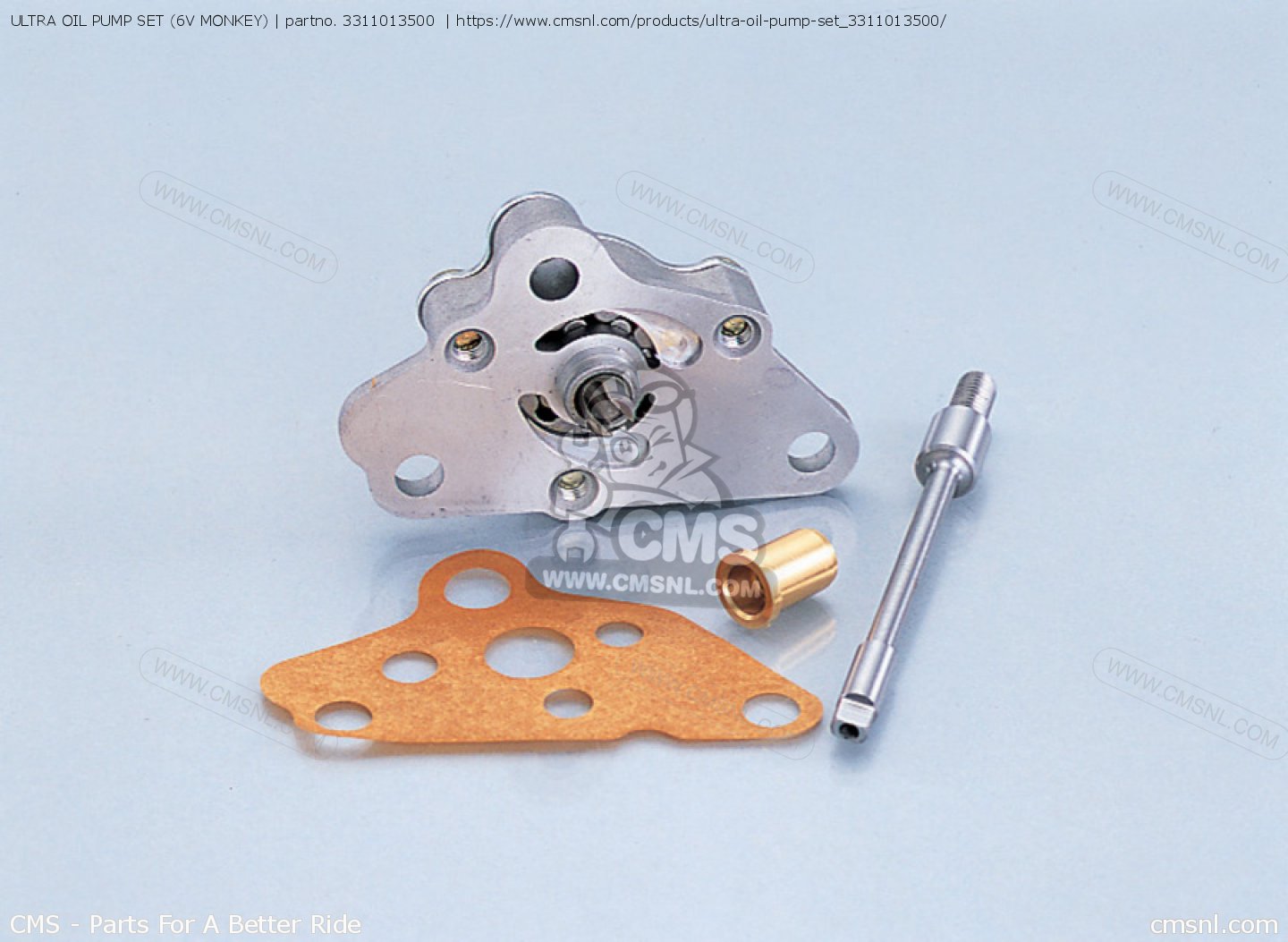 3311013500: ULTRA OIL PUMP SET (6V MONKEY) Kitaco - buy the 331-1013500 ...