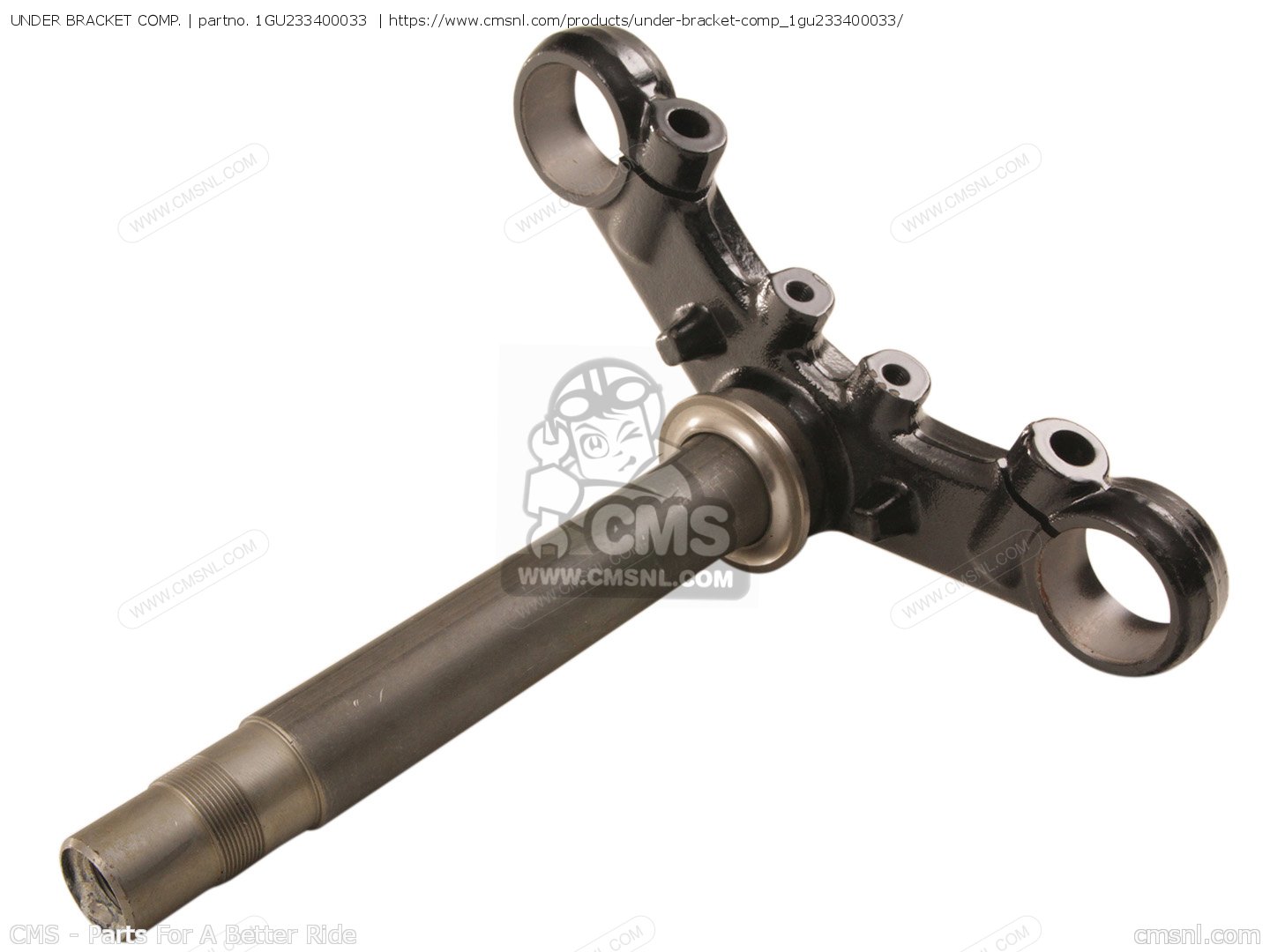 1GU233400033: UNDER BRACKET COMP. Yamaha - buy the 1GU-23340-00-33 at CMSNL