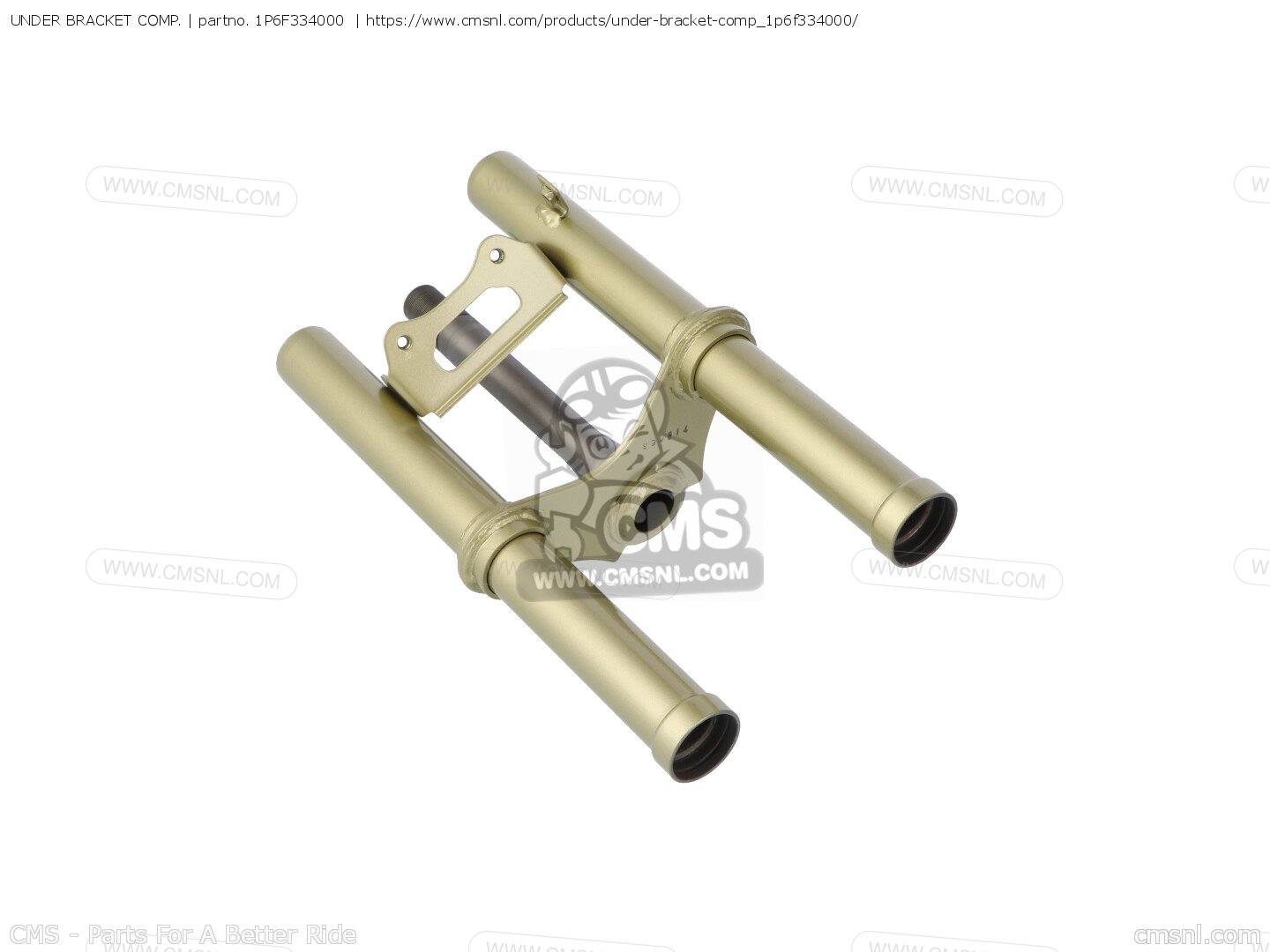 1P6F334000: UNDER BRACKET COMP. Yamaha - buy the 1P6-F3340-00-00 at CMSNL