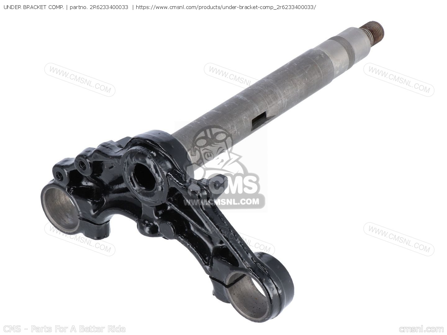 2R6233400033: UNDER BRACKET COMP. Yamaha - buy the 2R6-23340-00-33 at CMSNL