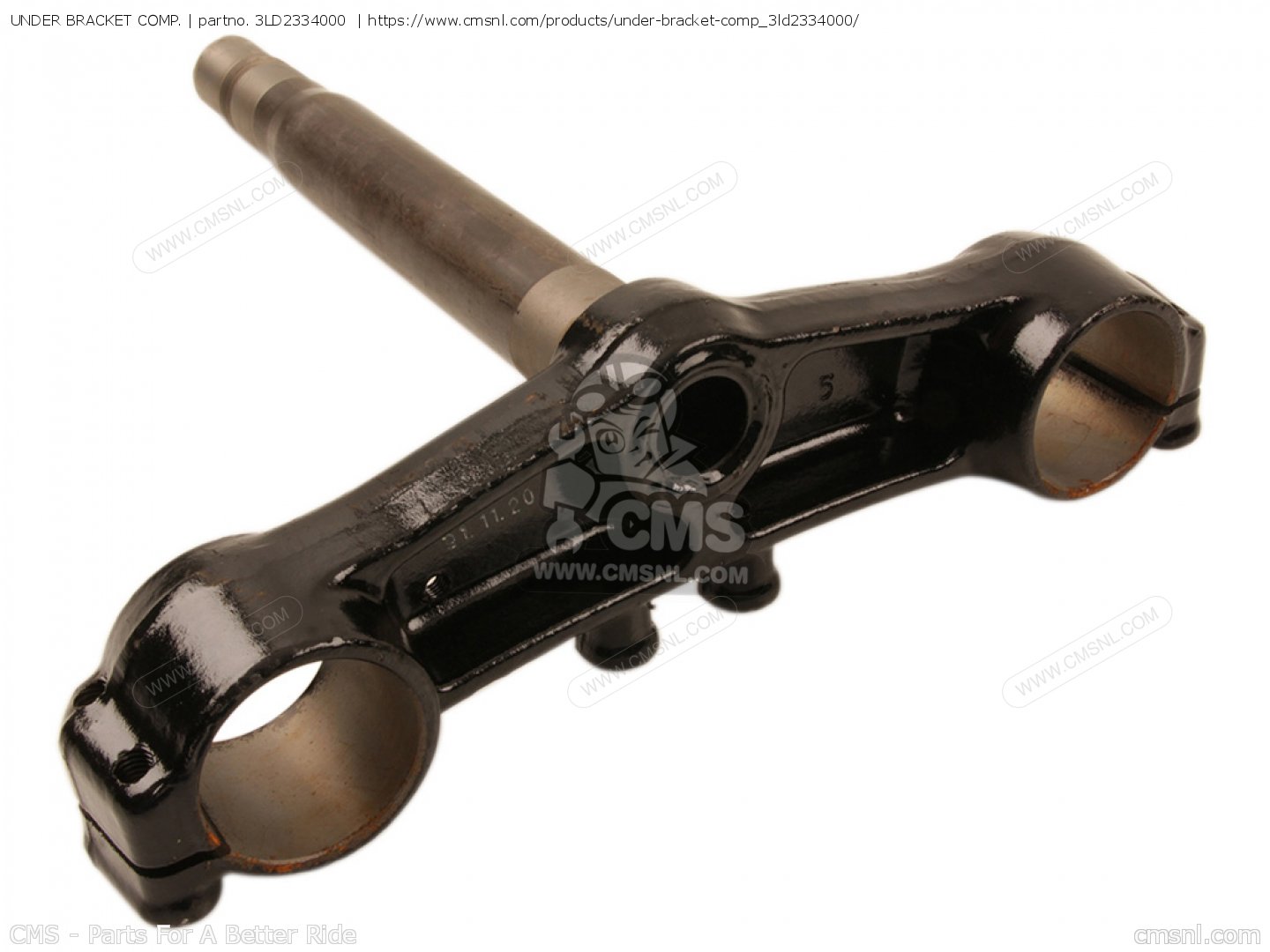 3LD2334000: UNDER BRACKET COMP. Yamaha - buy the 3LD-23340-00-00 at CMSNL