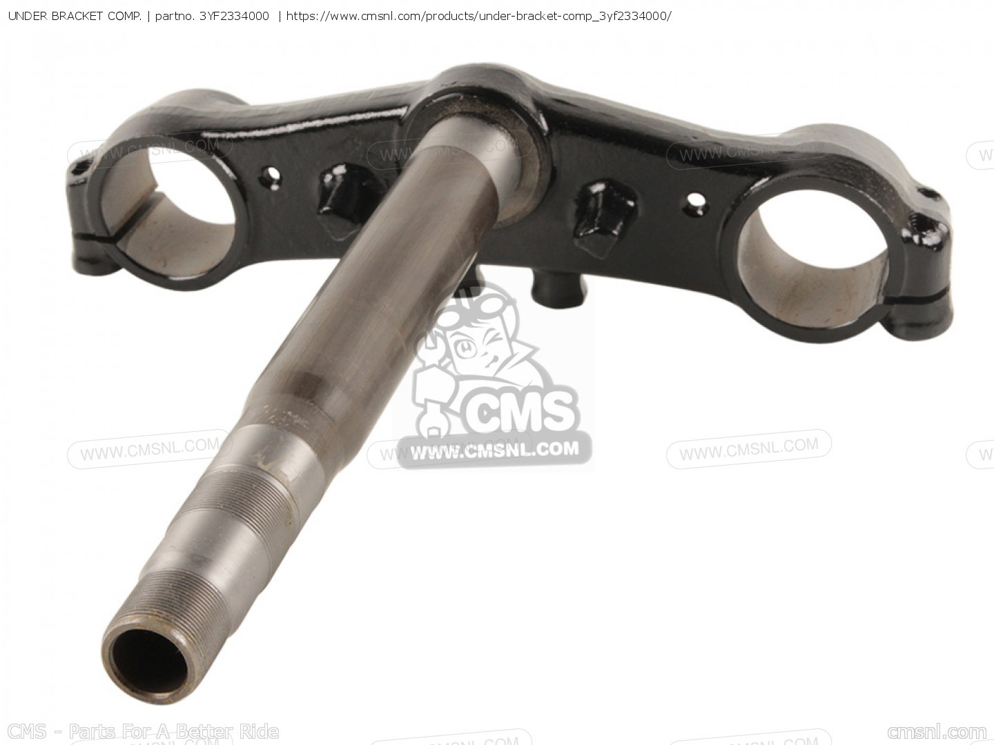 3YF2334000: Under Bracket Comp. Yamaha - buy the 3YF-23340-00 at CMSNL