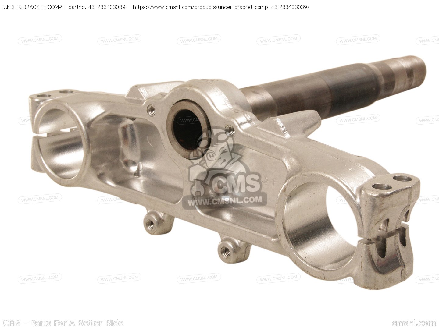 UNDER BRACKET COMP. for XT600 1986 43F FRANCE 2643F-351F1 - order at CMSNL