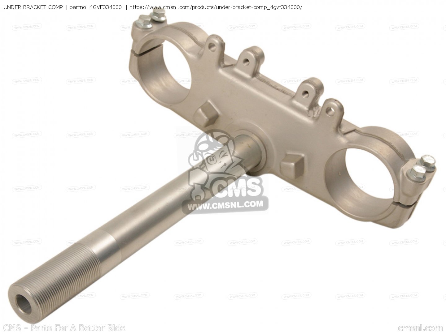 UNDER BRACKET COMP. for Yamaha - order at CMSNL