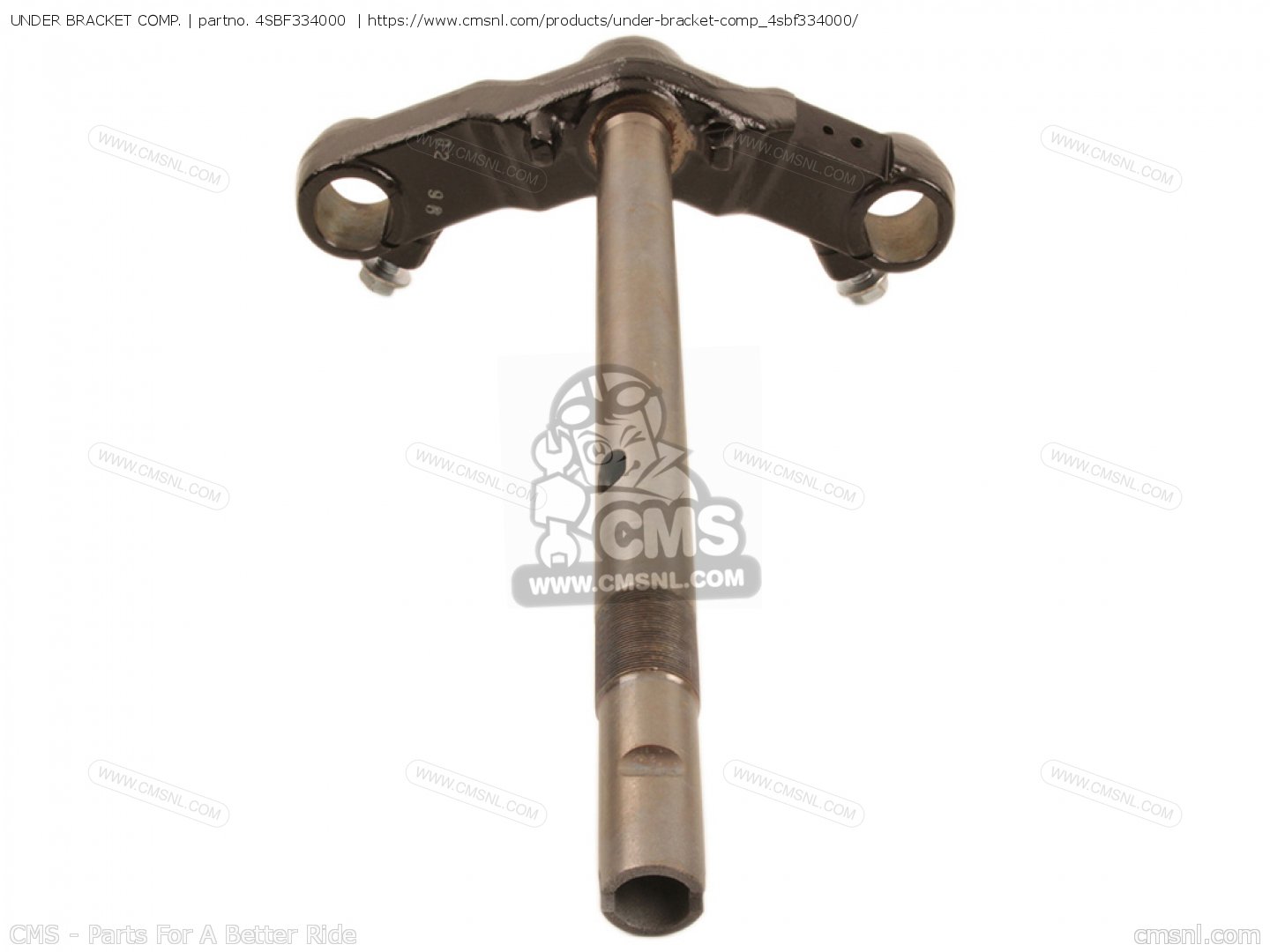 4SBF334000: UNDER BRACKET COMP. Yamaha - buy the 4SB-F3340-00-00 at CMSNL