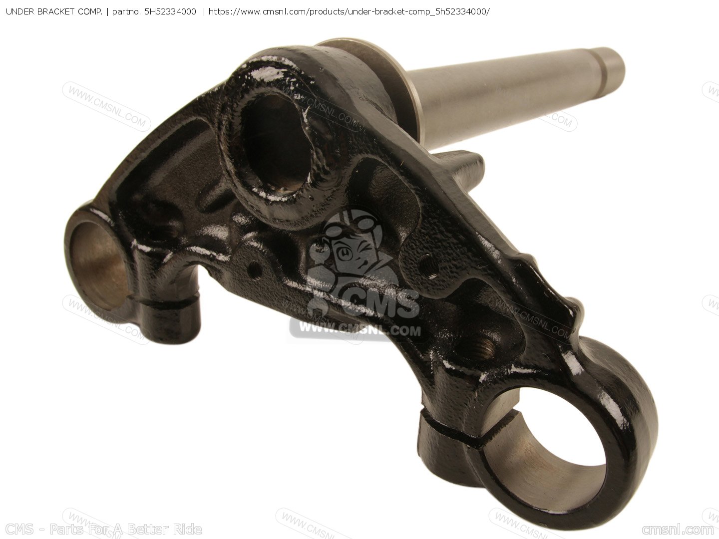 5H52334000: Under Bracket Comp. Yamaha - buy the 5H5-23340-00 at CMSNL