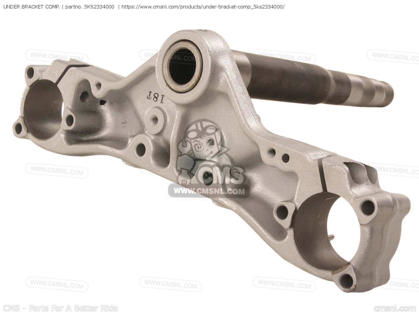 5KS2334000: UNDER BRACKET COMP. Yamaha - buy the 5KS-23340-00-00 at CMSNL