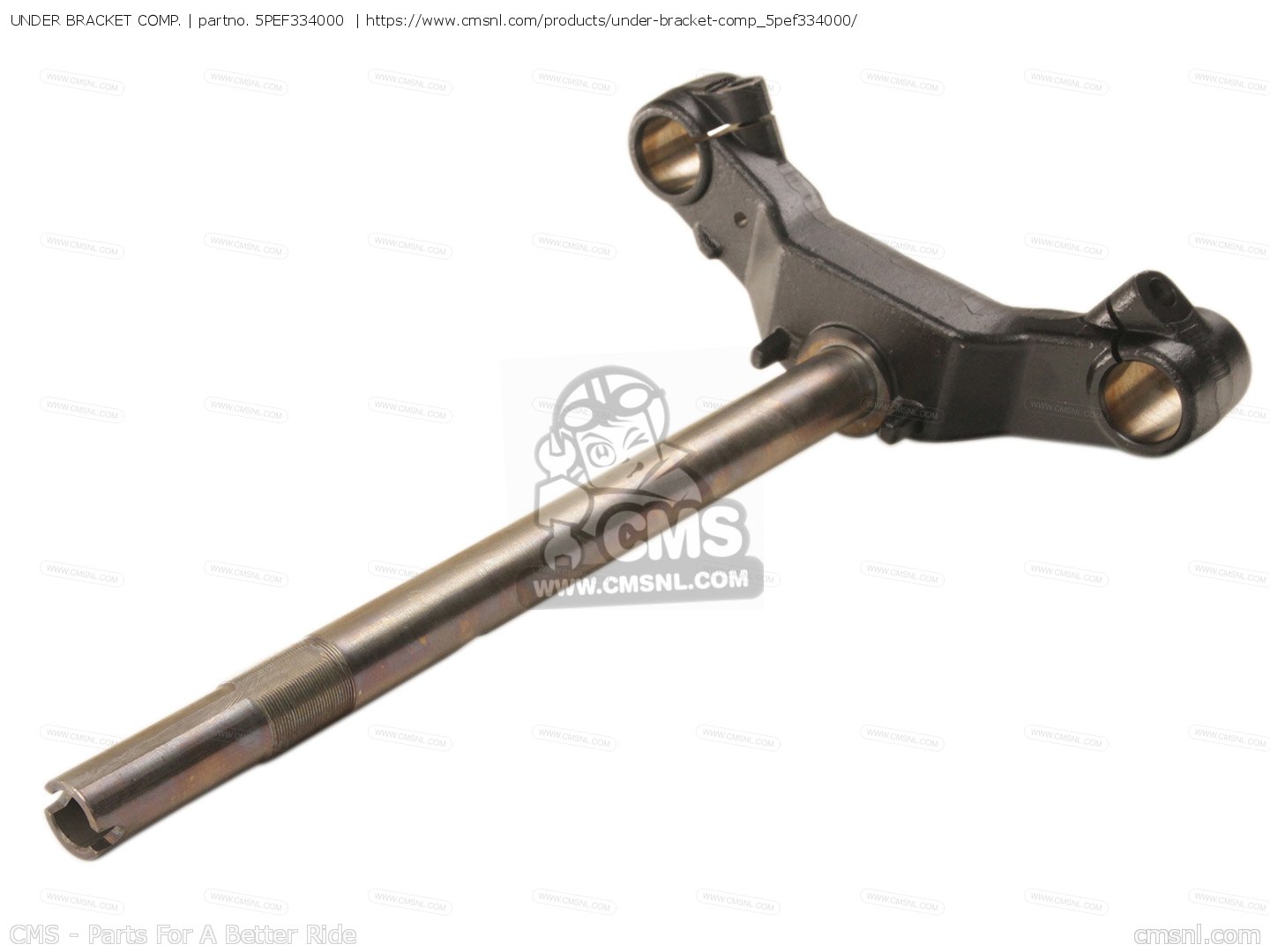 5PEF334000: UNDER BRACKET COMP. Yamaha - buy the 5PE-F3340-00-00 at CMSNL