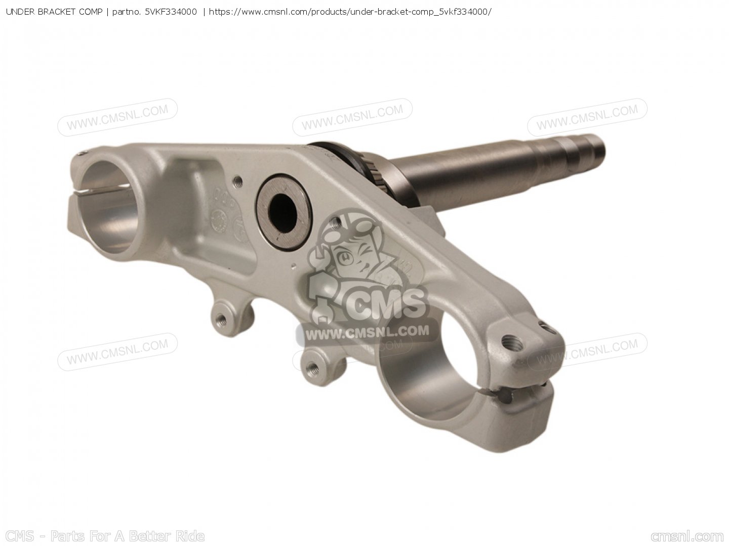 UNDER BRACKET COMP for Yamaha - order at CMSNL