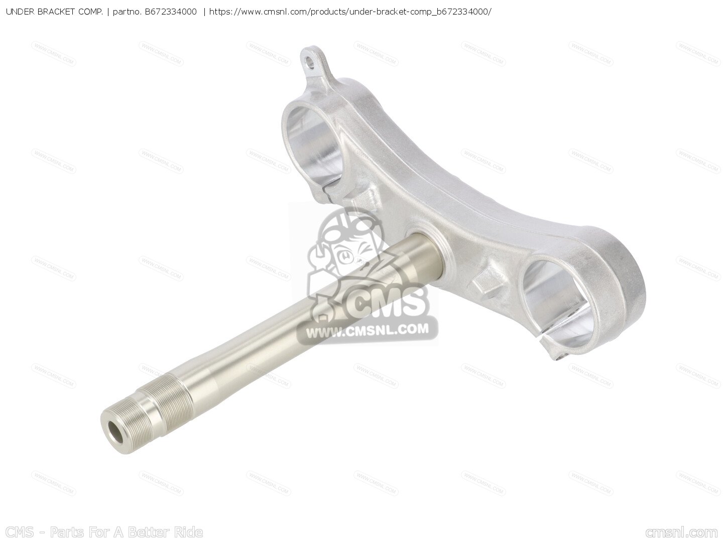 B672334000: UNDER BRACKET COMP. Yamaha - buy the B67-23340-00-00 at CMSNL