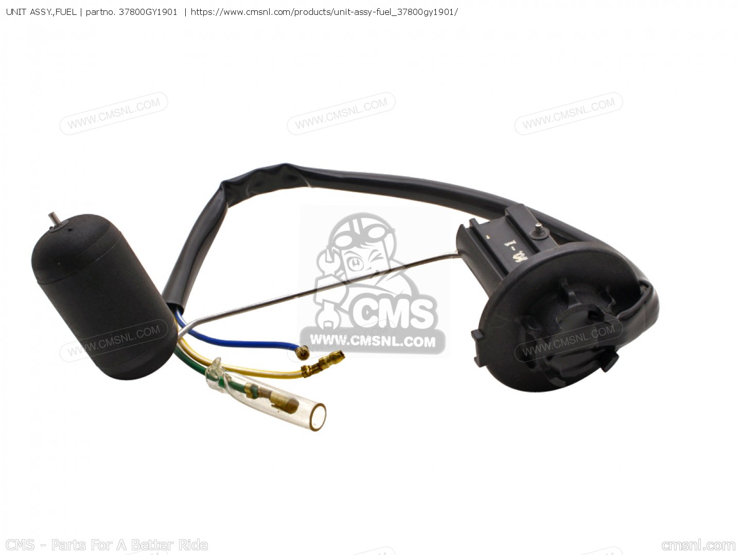 37800GY1901: UNIT ASSY.,FUEL Honda - buy the 37800-GY1-901 at CMSNL