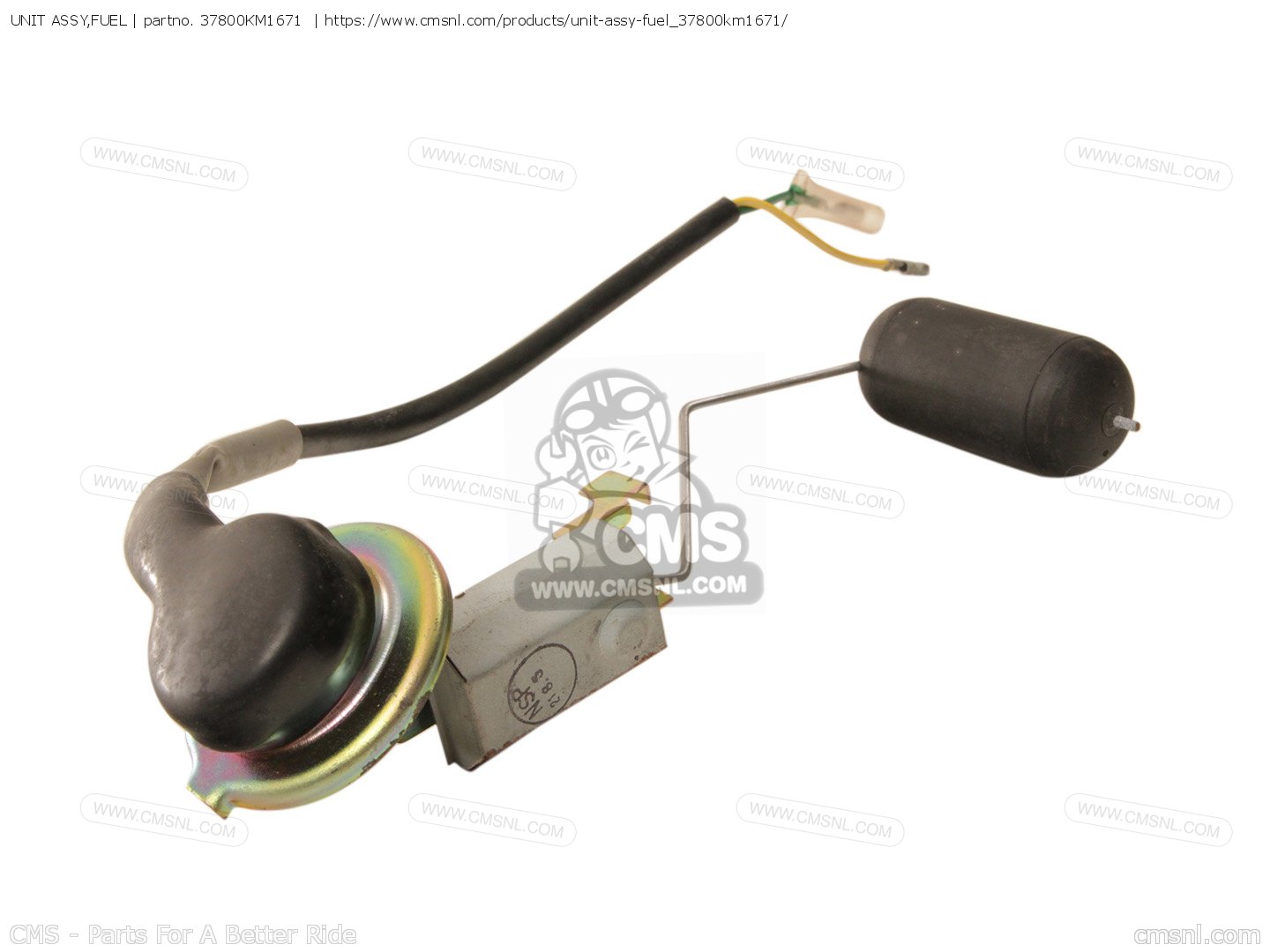 37800KM1671: UNIT ASSY,FUEL Honda - buy the 37800-KM1-671 at CMSNL