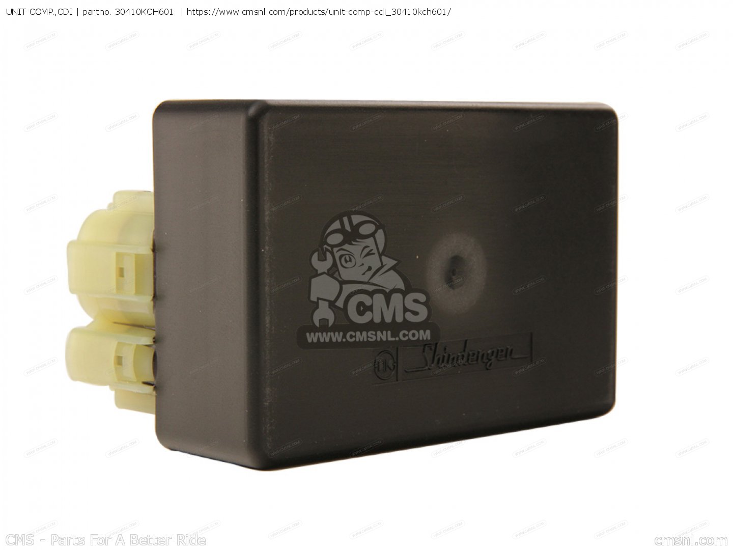 UNIT COMP.,CDI for CG125 1998 (W) ENGLAND / MKH - order at CMSNL